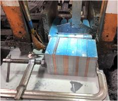China Explosive Welding Transition Joints 1mm to 50mm Thickness ASME Compliant Clad Strips for sale