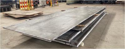 China Explosive Welding Transition Joints Clad Strip 6000mm Length ASME ASTM ISO for sale