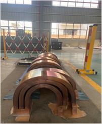 China Explosion Bonded Copper Aluminum Bimetal Sheet AL1050/1060+TA1+T1/C11000 for Smelter Plants for sale