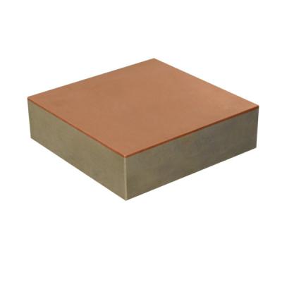 China Explosive Welding Copper Clad Aluminum Plate for Zinc Smelter - 125+ MPa Tensile Strength, 500°C Temperature Rating for sale