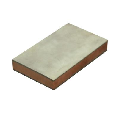 China Titanium-Copper-Titanium Explosive Clad Plates with 900 MPa Tensile Strength and 400 W/m·K Thermal Conductivity for sale