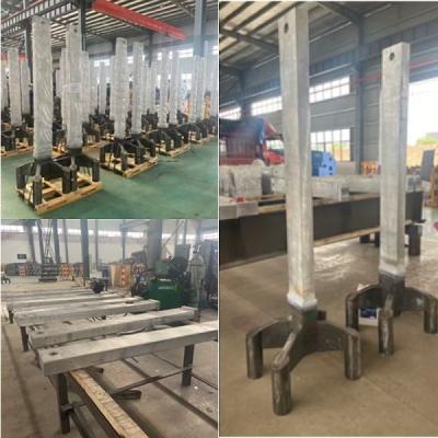 China Welded Anode Assembly with AL6063 Aluminium Bars and Trimetallic Clads for Electrolytic Production - 10,000 Tons Annual Capacity for sale