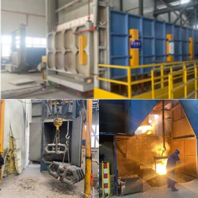 China Casting Anode Gussets with 2-8 Pin Configurations for Aluminum Smelting Reduction Cells for sale