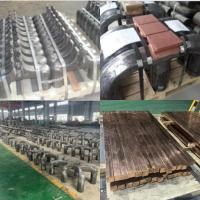 China Casting Carbon Anode Bracket with 3 Stubs for Aluminium Smelting - AS 2074-2003 Grade C2, 960°C Operating Temperature for sale