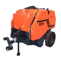 China YK0910 Straw Baling Machine Tractor Mini round  Hay Baler Machine Grass Round Baler for sale