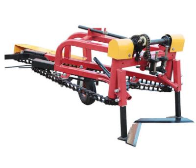 China Peanut Harvester Tractor-Mounted Peanut Harvester with Vibrating Sieve Chain System - Efficient Groundnut Digger for sale