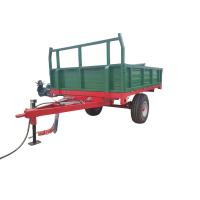 China 7C Series Single Axle Farm Trailer – Durable, Reliable, for 12-80hp Tractors, Dumping & Non-Dumping Options Agricultural Trolley Farming Trailer for Tractor for sale