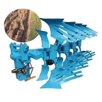 China Factory Hydraulic Rotary Plow Hydraulic Tractor Reversible Plough Farm Flip Furrow Plough for sale
