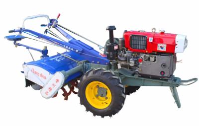 China 8HP 10HP 12HP 15HP 18HP Two Wheels Walking Hand Tractor with Rotary Tiller Rotovator Mini Tractor for sale