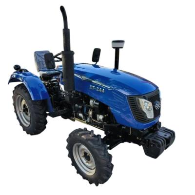 China Xingtai 244 24HP 4WD Mini Farm Tractor - Compact Agricultural Tractor with Diesel Engine, Front Loader, Rotary Tiller, 3-Point Hitch for Small Farms for sale