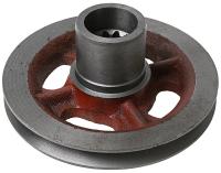 China MTZ Tractor Spare Parts Crankshaft Pulley MTZ Crankshaft  240-1005131for Belarus Tractor for sale