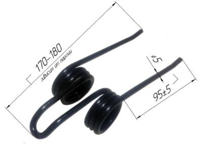 China Customizable Agricultural Machine Parts: Tine Baler Compression Springs, Harvesting Machine Coil Springs,YK0850/YK0870 for sale