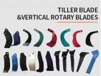 China Rotary Tiller Blade Agriculture 65Mn Matirel Blade Farm Machinery Accessories Rotary Tiller Blade225/245/581/190 for sale