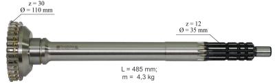 China Russia Belarus MTZ  shaft 70-4202044 for sale