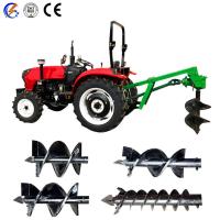 China 1W series tractor Post Hole Digger Tree Planting Earth Auger for Sale 1W-90 for sale