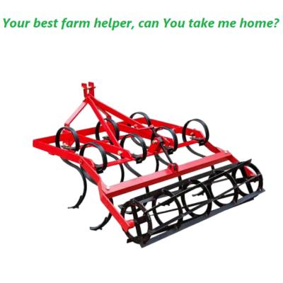 China Agricultural Machinery S Tine Cultivator with Roller 2.1m Cultivator Tillage for Tractor 3ZS for sale