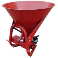 China Tractor 3‑Point Hitch Fertilizer Spreader | Agricultural Granular Fertilizer Broadcast Spreader for Farm Use for sale