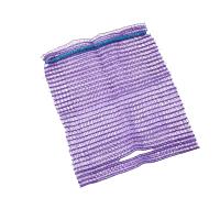 China HDPE PE Raschel Potato Mesh Bag Drawstring Plastic Net Sack For Potato Onion Garlic Vegetable Export Russia Ukraine Poland Belarus for sale