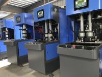 China LGB-3L Semi Automatic Small Plastic Bottle Making Machine with FESTO Rotary Cylinder for sale