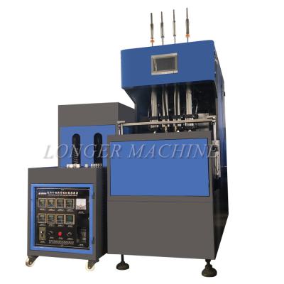 China 1000kg Semi-automatic PET Blowing Moulding Machines for 4 Cavity Production Equipment for sale