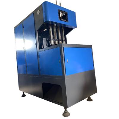 China DELTA PLC Controlled 4 Cavity Semi Automatic Pet Blowing Machine for 2000ml Bottles for sale