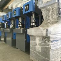 China 2022 Service 2 Cavity Semi Auto Plastic Bottle Making Machine for South Africa Market for sale