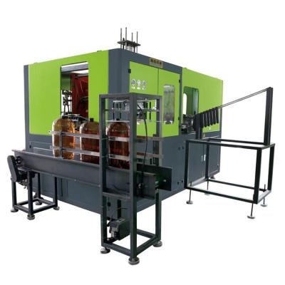 China Stretch 1 Liter Small Pet Plastic Mineral Water Bottle Making Machine with DELTA PLC for sale