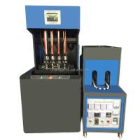 China 500ML Small Plastic Bottle Making Machine with 4 Cavity and Semi Automatic Operation for sale