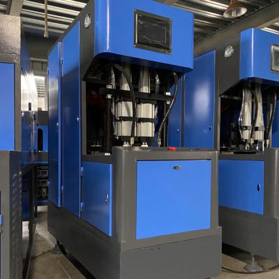 China 2022 Year Semi Automatic Plastic Bottle Making Machine for Beverage Cosmetic Oil Water for sale