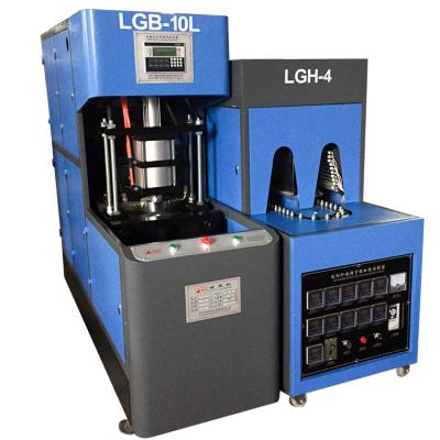 China Semi Automatic PET Stretch Blowing Machine With Manual Preform Loading And DELTA PLC for sale