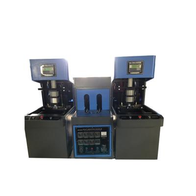 China Siemens PLC Controlled LGB-6L Semi Automatic Pet Bottle Blowing Moulding Jar Making Machine for sale