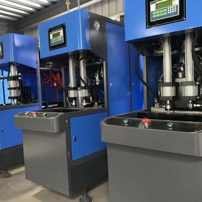 China Easy to Operate Semi Automatic Pet Plastic Bottles Making Machine for Cosmetics Detergent for sale