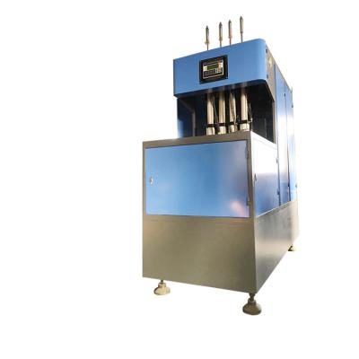 China Online Support Semi Auto 4 Cavity PET Blowing Machine with FESTO Rotary Cylinder for sale