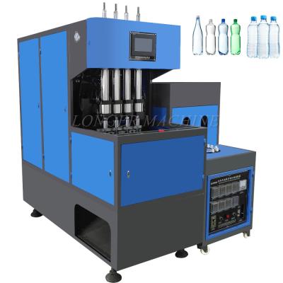 China 22kW Power Semi Automatic 4-Cavity Pet Bottle Blow Moulding Machine for Production for sale