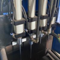 China 1500ml Bottle Volume LGB-4-15 Semi Automatic PET Bottle Blow Machine for 2024 Year for sale