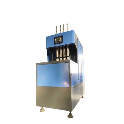 China Type Small 4 Cavity Semi Auto Blow Molding Machine for Bottle LGB-4-15 Siemens PLC for sale