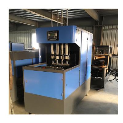 China 4 Cavity Semi Auto Blowing Cover Bottle Machine for Small Bottles and Customized Voltage for sale
