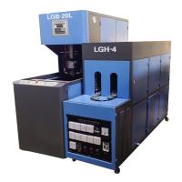China LG2B-6L Manufacture Pet Bottle Blowing Moulding Machine with Max.Bottle Height 370mm for sale