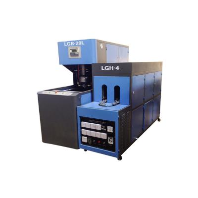 China Attractive 2024 Type Pet Semi Automatic Blowing Machine with 370 mm Max.Bottle Height for sale