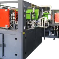 China 4 Cavity Rotary Cylinder Pet Bottle Blowing Machine For Bottle with Neck Diameter 45 mm for sale