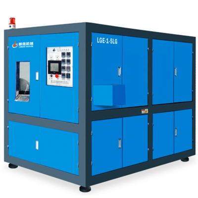 China Water Bottle Making Machine Semi Automatic Blowing Machine with 5000 ml Bottle Volume for sale