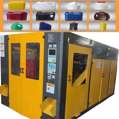 China Easy to Operate HDPE Bottle Extrusion Blow Molding Machine with 500mm Neck Diameter for sale