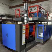 China Easy to Operate HDPE Bottle Extrusion Blow Molding Machine with 500mm Neck Diameter for sale