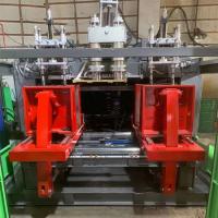 China 25kW Power PE Plastic Bottle Making Blow Moulding Machine for Small 1L 2L 5L Bottles for sale