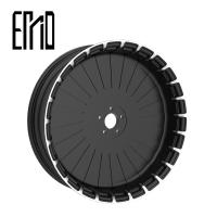 China INCA LG-25 Custom Motorcycle Wheel 17-21 Inch Spiral Pleated Round Design Aluminum Alloy for sale
