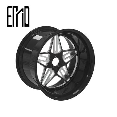 China INCA LG-30 Custom Aluminum Motorcycle Wheel with Pentagram Design - 60-70 Day Delivery, Multiple Customization Options for sale