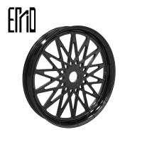 China INCA LG-35 Custom Motorcycle Wheel - 14-Corner Concave/Convex Design, Aluminum Alloy Construction, 60-70 Day Delivery for sale