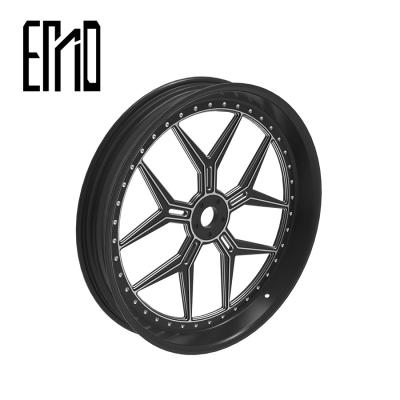 China INCA LG-37 Rivet Triangle Combat Style Custom Motorcycle Wheel - 60-70 Day Delivery, Multiple Rim Depths for sale