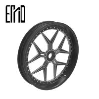 China INCA LG-37 Rivet Triangle Combat Style Custom Motorcycle Wheel - 60-70 Day Delivery, Multiple Rim Depths for sale