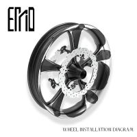 China INCA LG-59 Custom Motorcycle Wheel 3D Hyperfine Turbo Style - Aluminum Alloy, Various Sizes 60-70 Day Delivery for sale